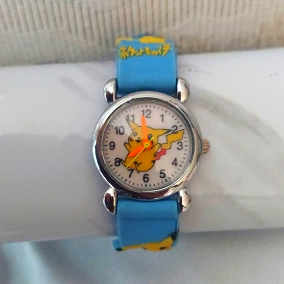 Pokemon | Accessories | Pokemon Kids Pikachu Watch 3d Silicone ...